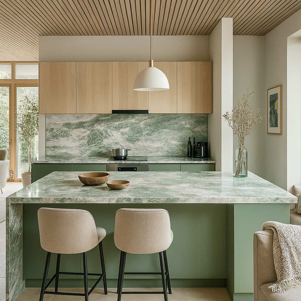 Alba Chiara Marble Slab | Kitchen Benchtops, Bathrooms, Flooring ...