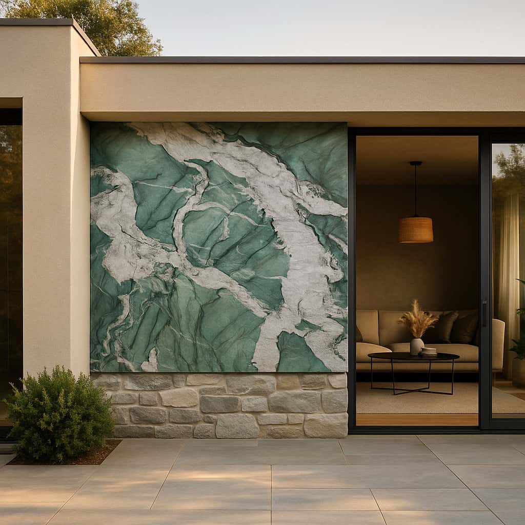 Botanic Green Quartzite Slab - Kitchen Benchtops, Bathrooms, Flooring ...