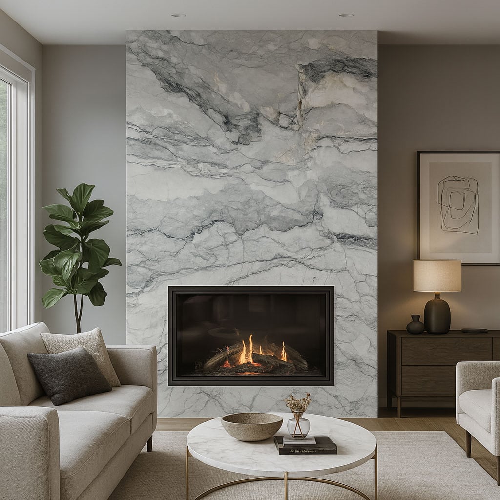 Breccia Turquoise Marble Slab | Kitchen Benchtops, Bathrooms, Flooring ...