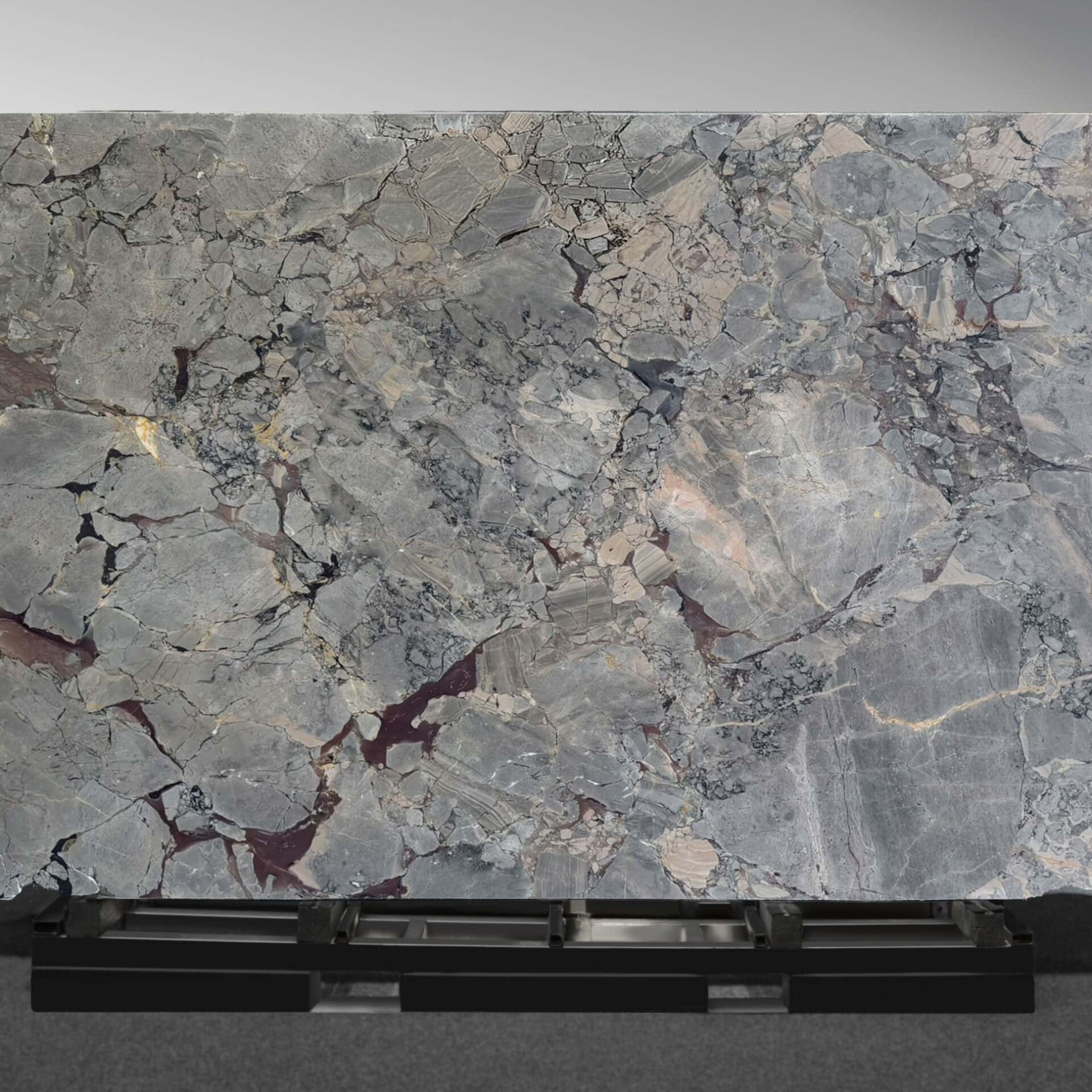 Breche Sarrancolin Marble Slab | Kitchen Benchtops, Bathrooms, Flooring ...