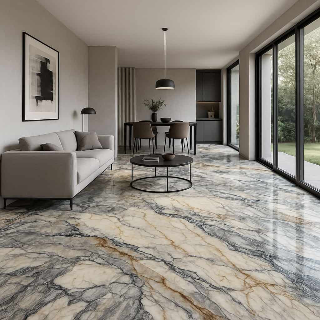 Calacatta Picasso Marble Slab - Kitchen Benchtops, Bathrooms, Flooring ...