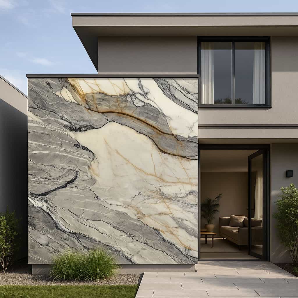 Calacatta Picasso Marble Slab - Kitchen Benchtops, Bathrooms, Flooring ...