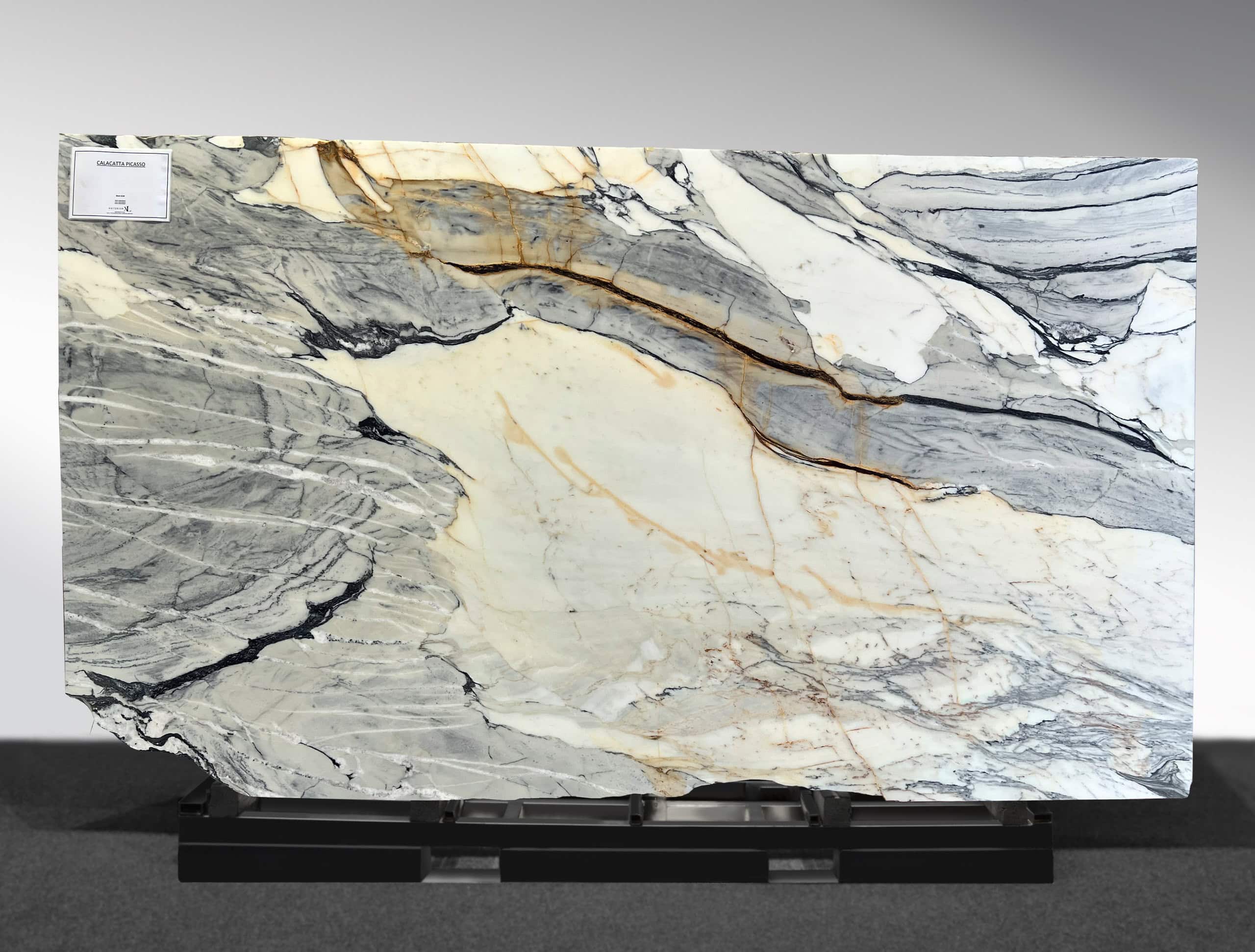 Calacatta Picasso Marble Slab - Kitchen Benchtops, Bathrooms, Flooring ...