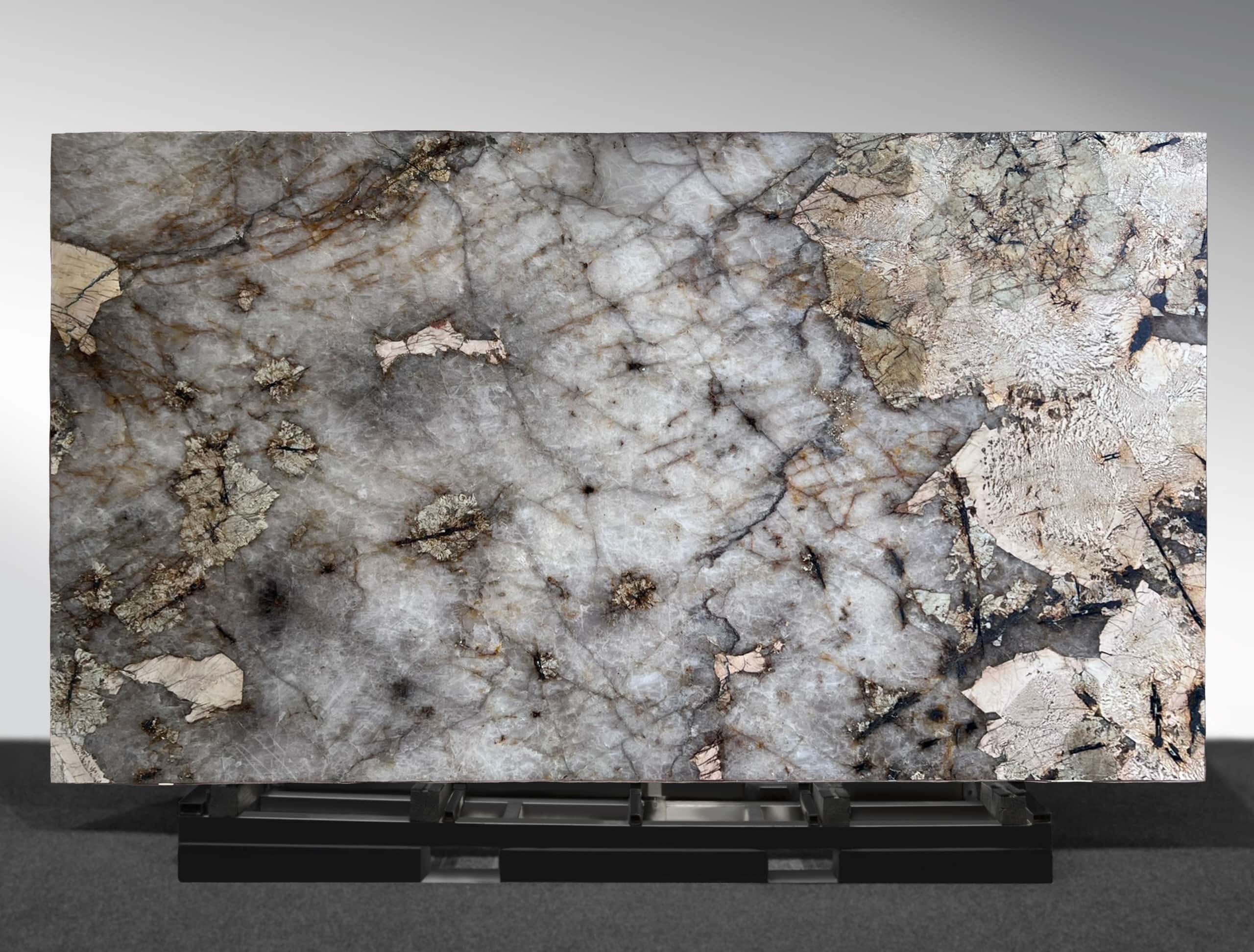 Cristallo Patagonia Slab - Kitchen Benchtops, Bathrooms, Flooring ...