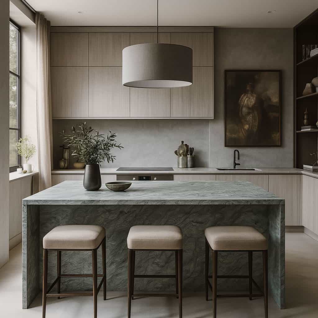 Explosion Blue Quartzite Slab - Kitchen Benchtops, Bathrooms, Flooring ...