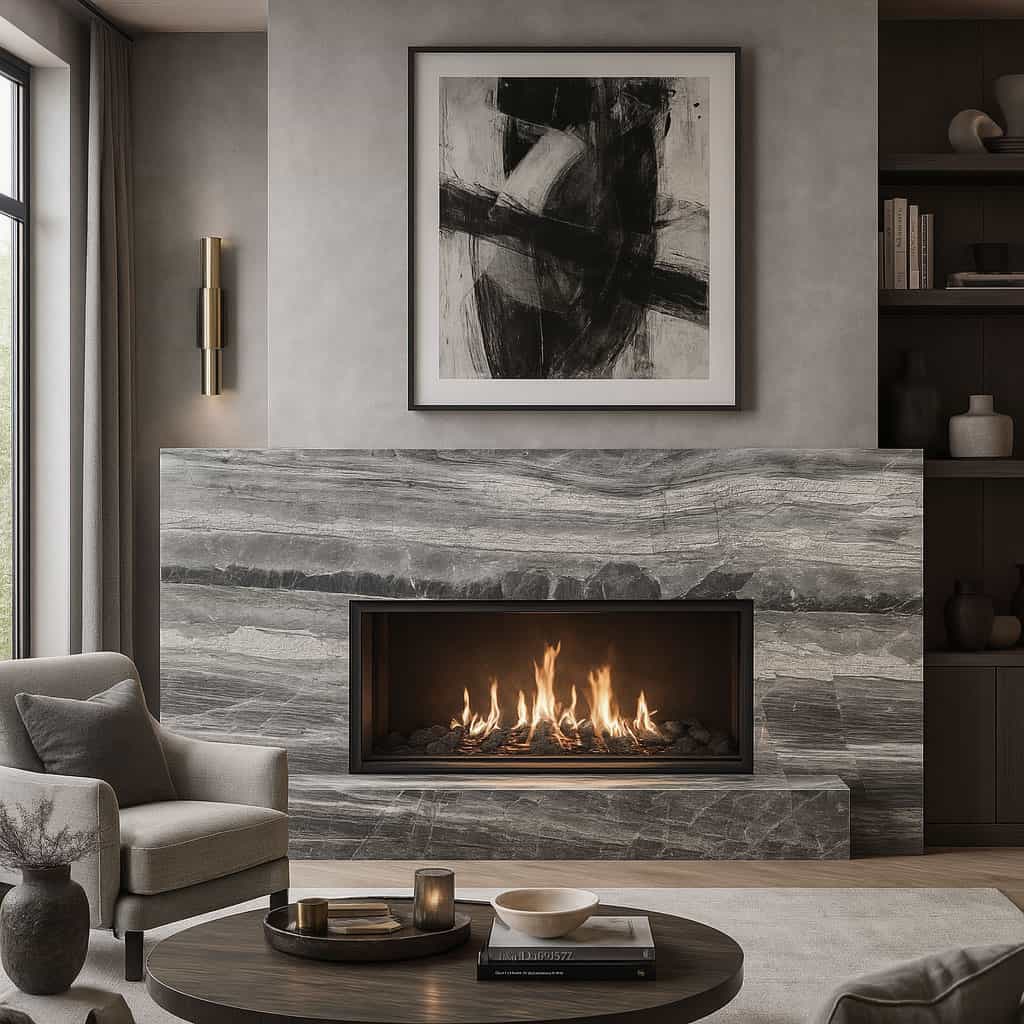 Grigio Striato Marble Slab | Italian Natural Stone | Sydney Supplier