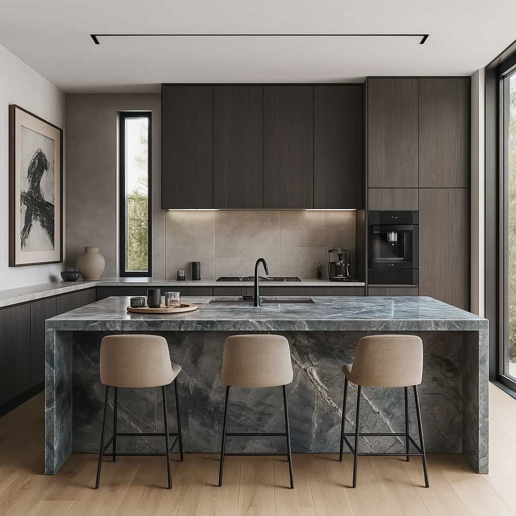 Ijen Blue Quartzite Slab | Brazilian Natural Stone | Sydney Supplier