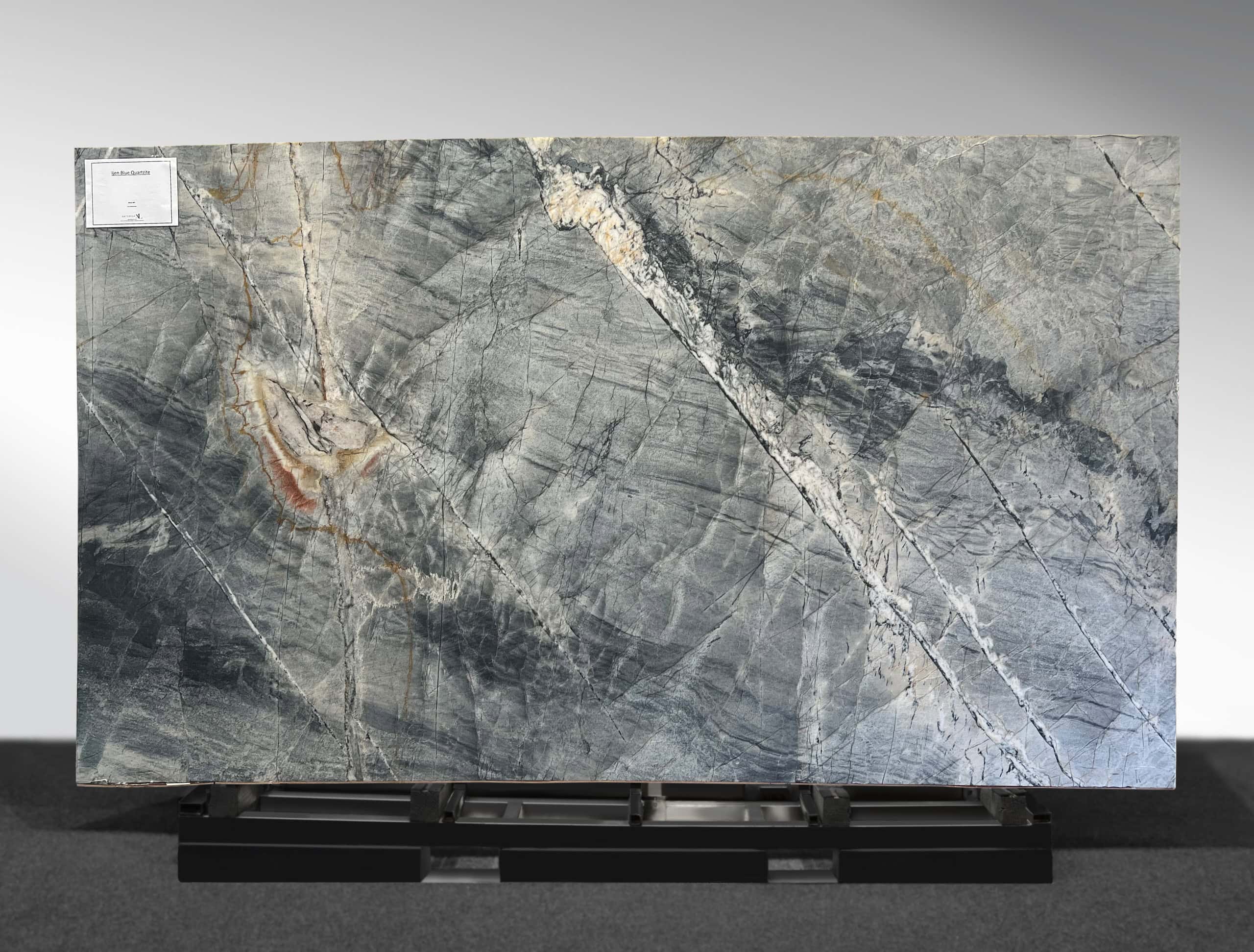 Ijen Blue Quartzite Slab - Kitchen Benchtops, Bathrooms, Flooring ...