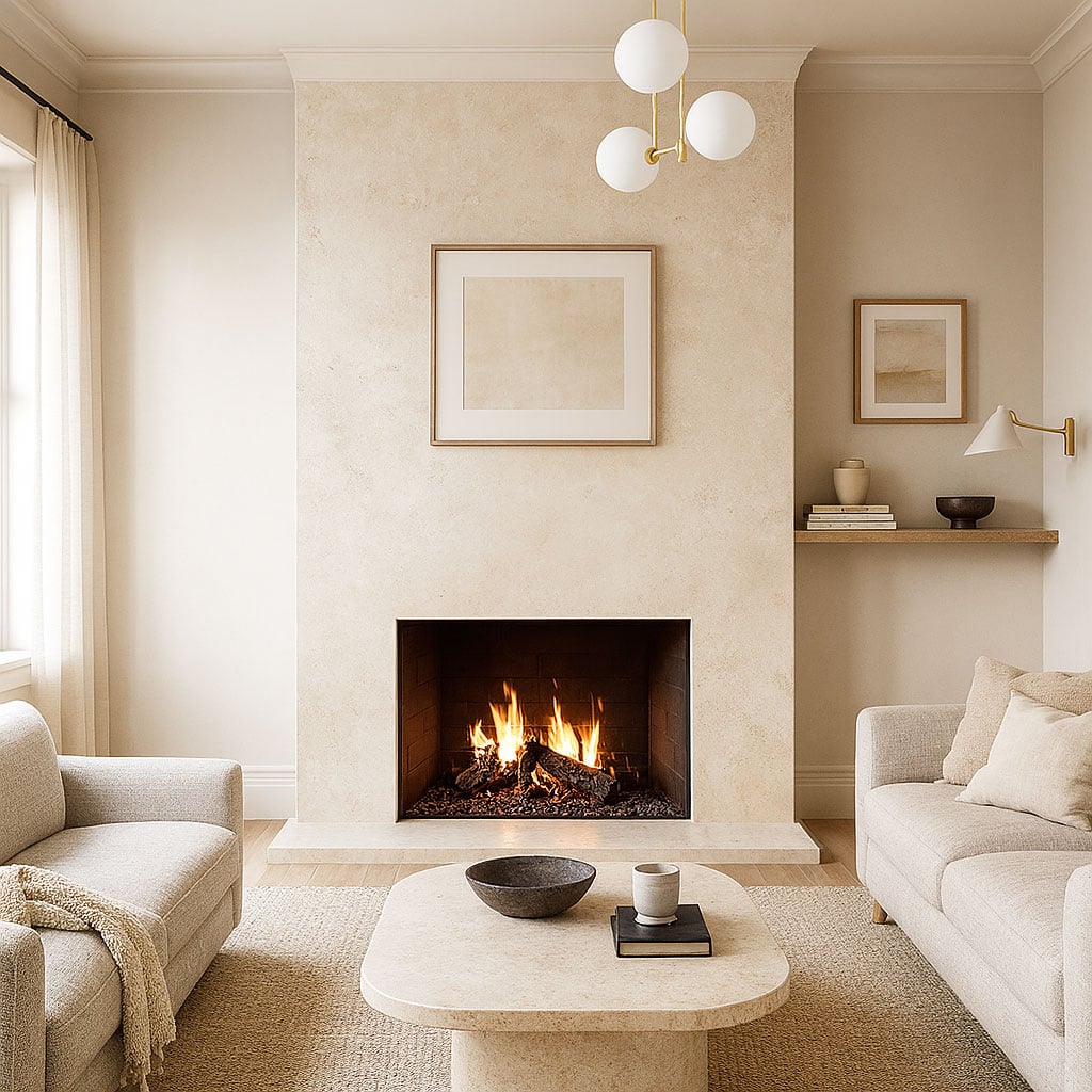 Limestone Porcelain Slab - Kitchen Benchtops, Bathrooms, Flooring ...