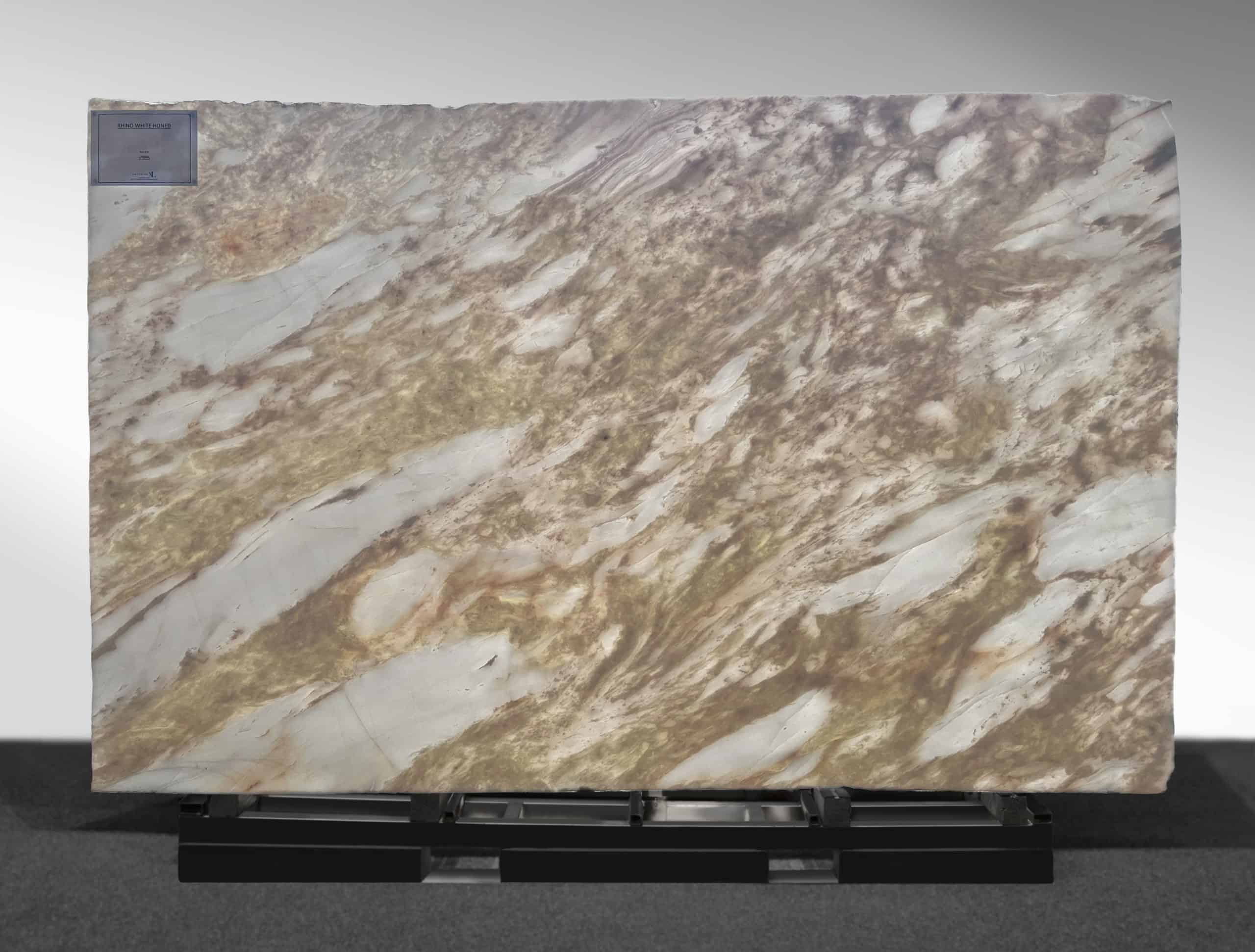 Rhino White Marble Slab | Namibian Natural Stone | Sydney Supplier