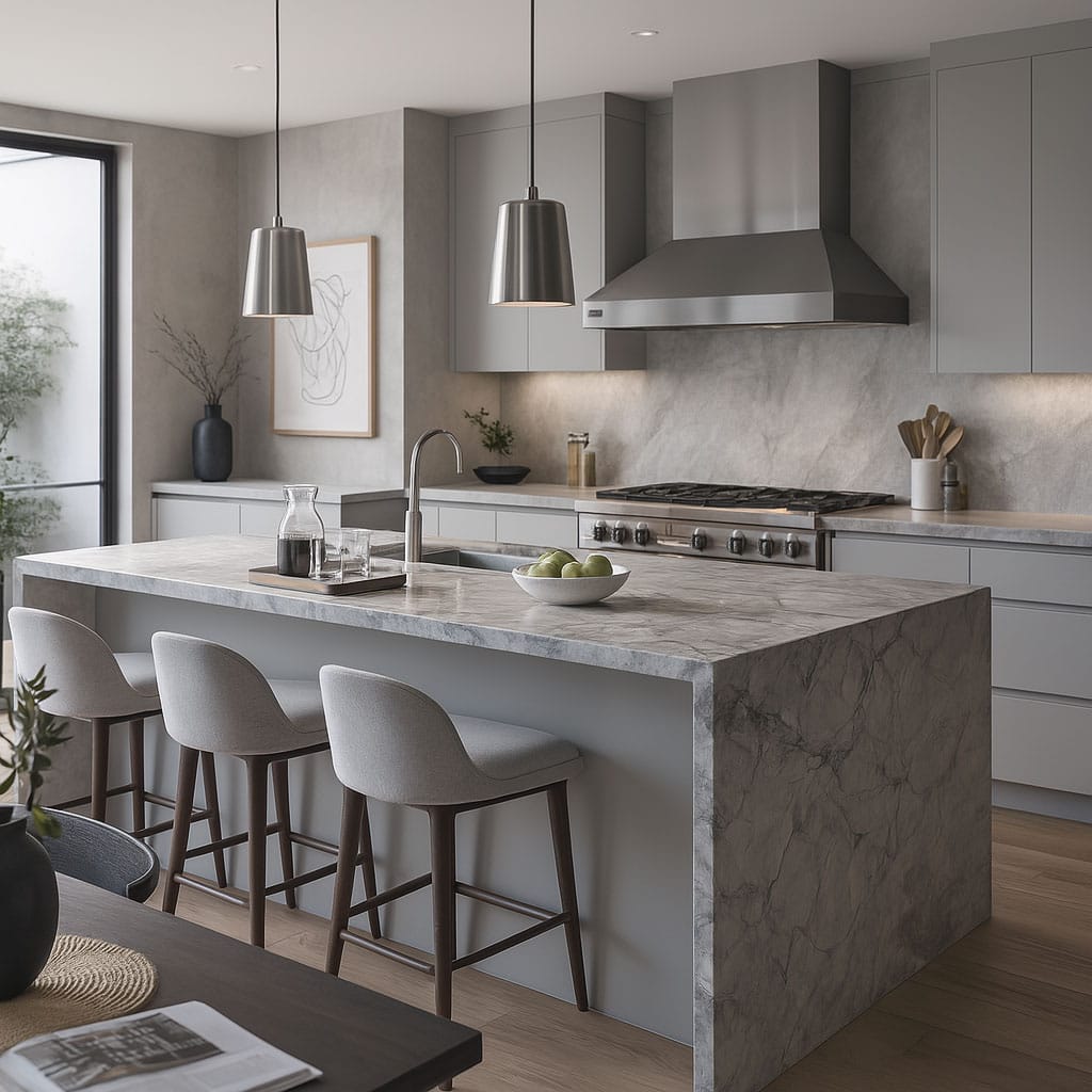Superwhite Dolomite Slab | Kitchen Benchtops, Bathrooms, Flooring ...